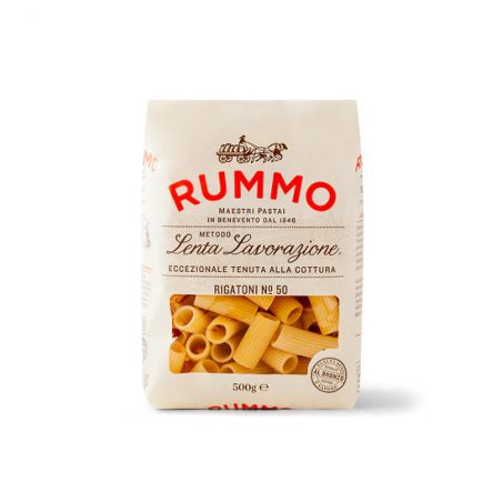 Rummo Rigatoni no.50 (500g) | Buy Online | Long Pasta